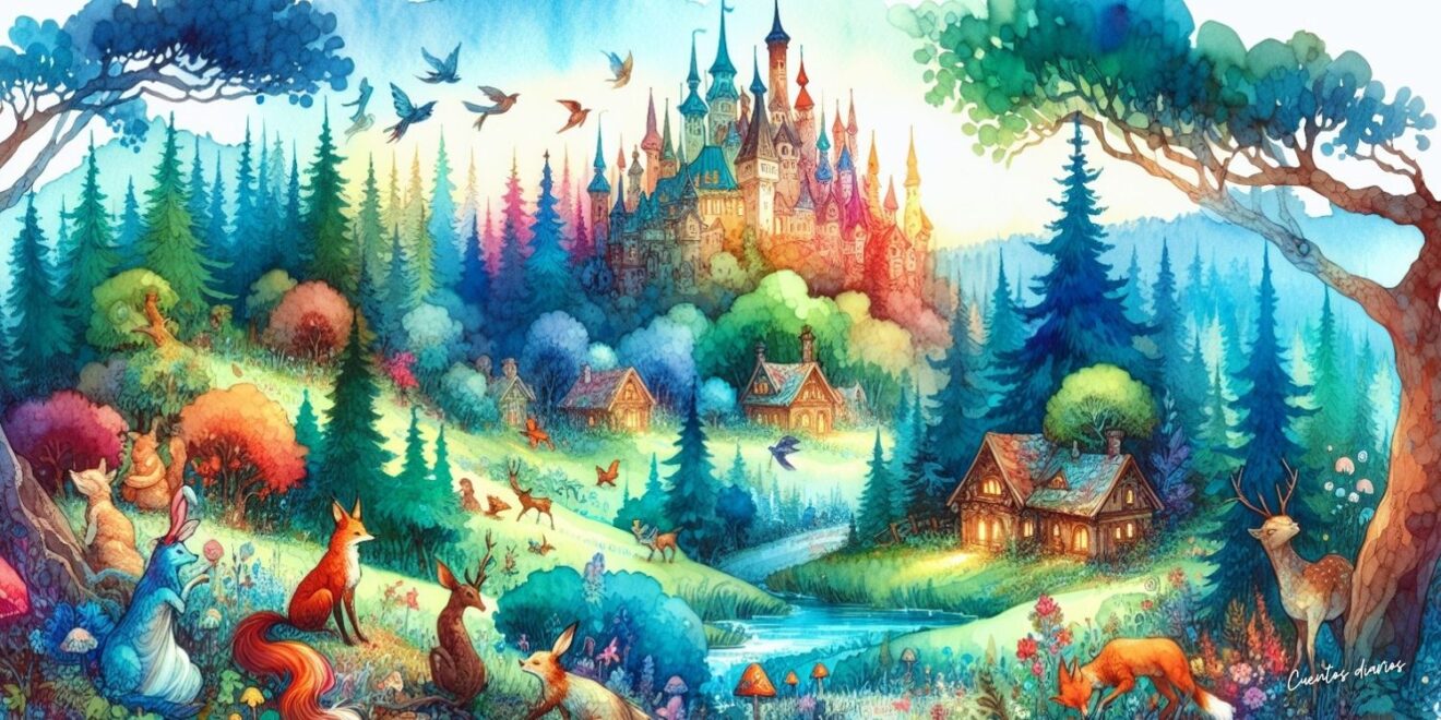 Cuento: El BOSQUE ENCANTADO - MAGIA y AVENTURA