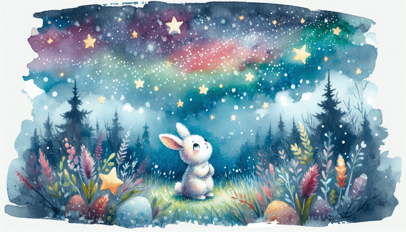 El CONEJITO que QUERÍA CONTAR ESTRELLAS - Noche MÁGICA