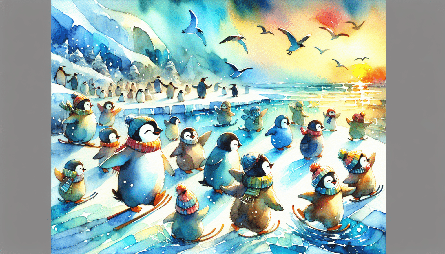 El PINGÜINO y la ESTRELLA FUGAZ: ¡Deseo ANTÁRTICO!